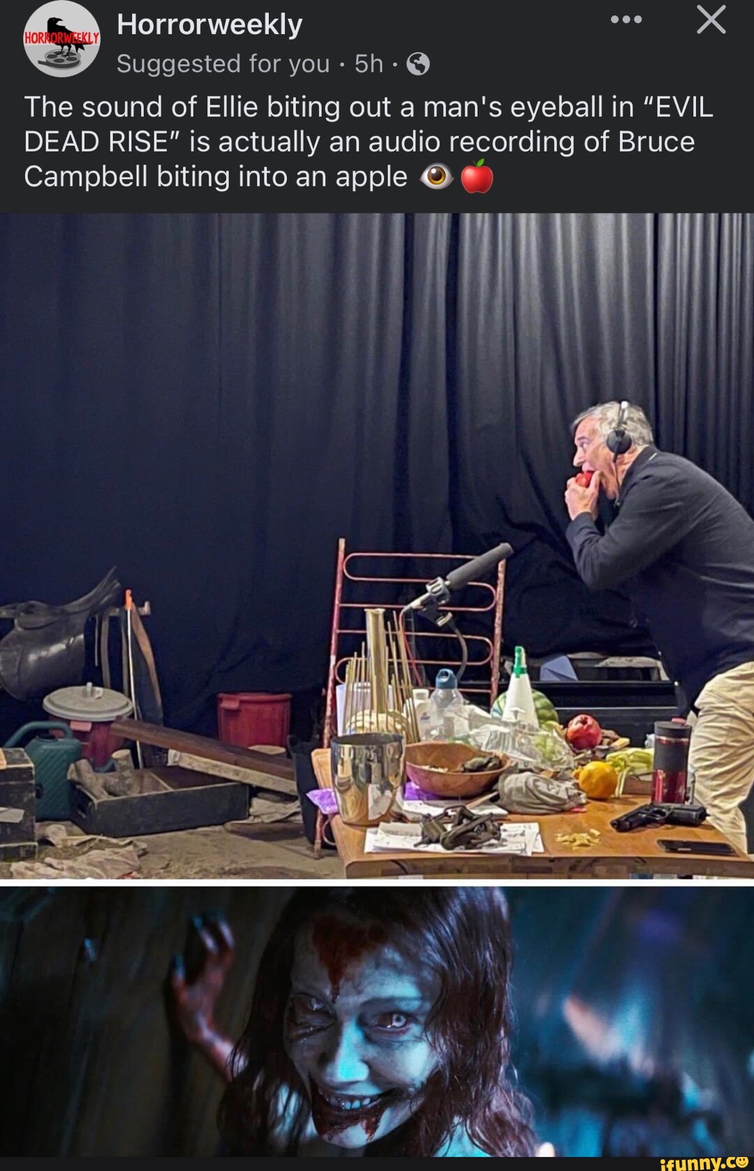 Horrorweekly Suggested for you - The sound of Ellie biting out a man's ...