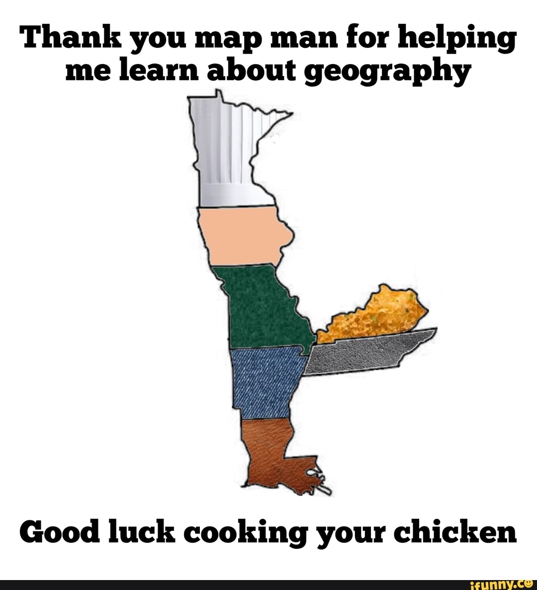 Thank you map man for helping me learn about geography Good luck ...