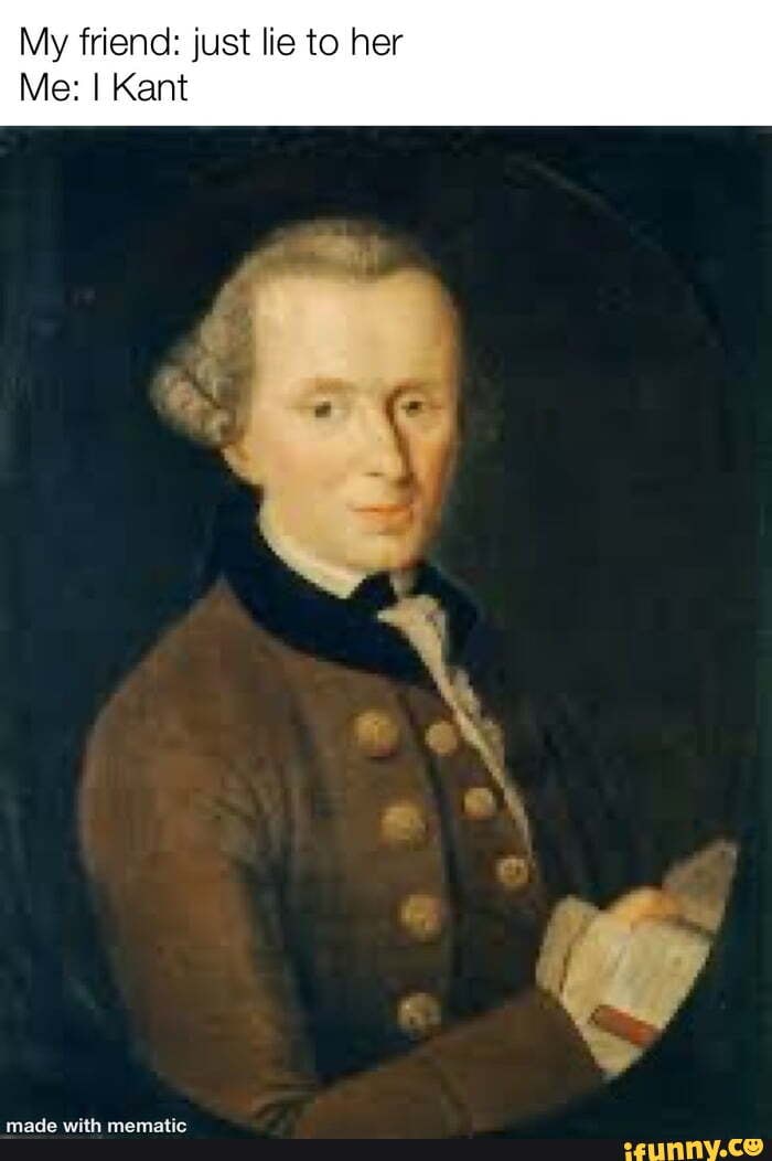 Immanuel_kant memes. Best Collection of funny Immanuel_kant pictures on ...
