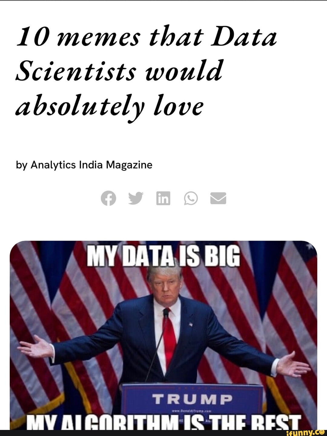 10 memes that Data Scientists would absolutely love by Analytics India ...
