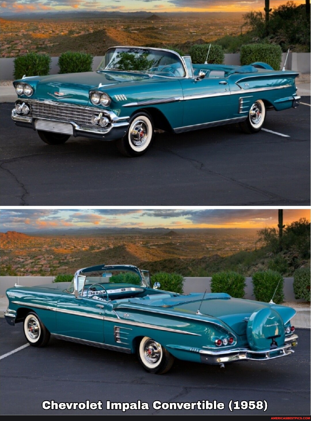 Chevrolet Impala Convertible (1958) - America’s best pics and videos