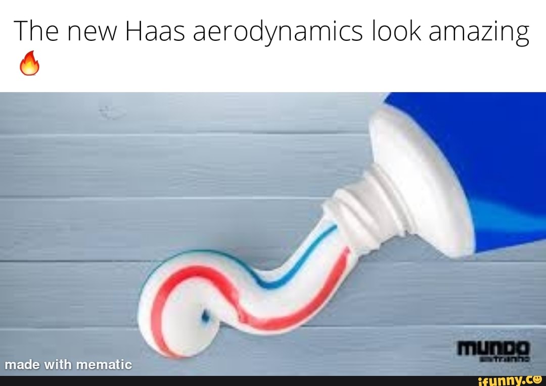 The new Haas aerodynamics look amazing made with momatic - iFunny