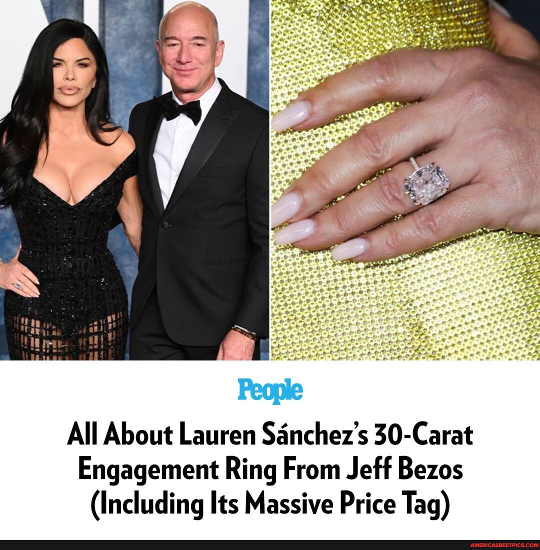 Lauren Snchezs engagement ring from billionaire Jeff Bezos is some ...
