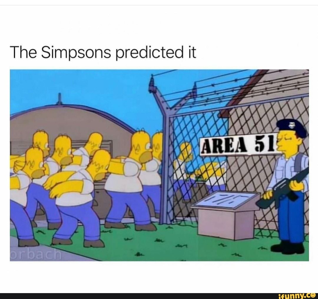 The Simpsons predicted it - iFunny