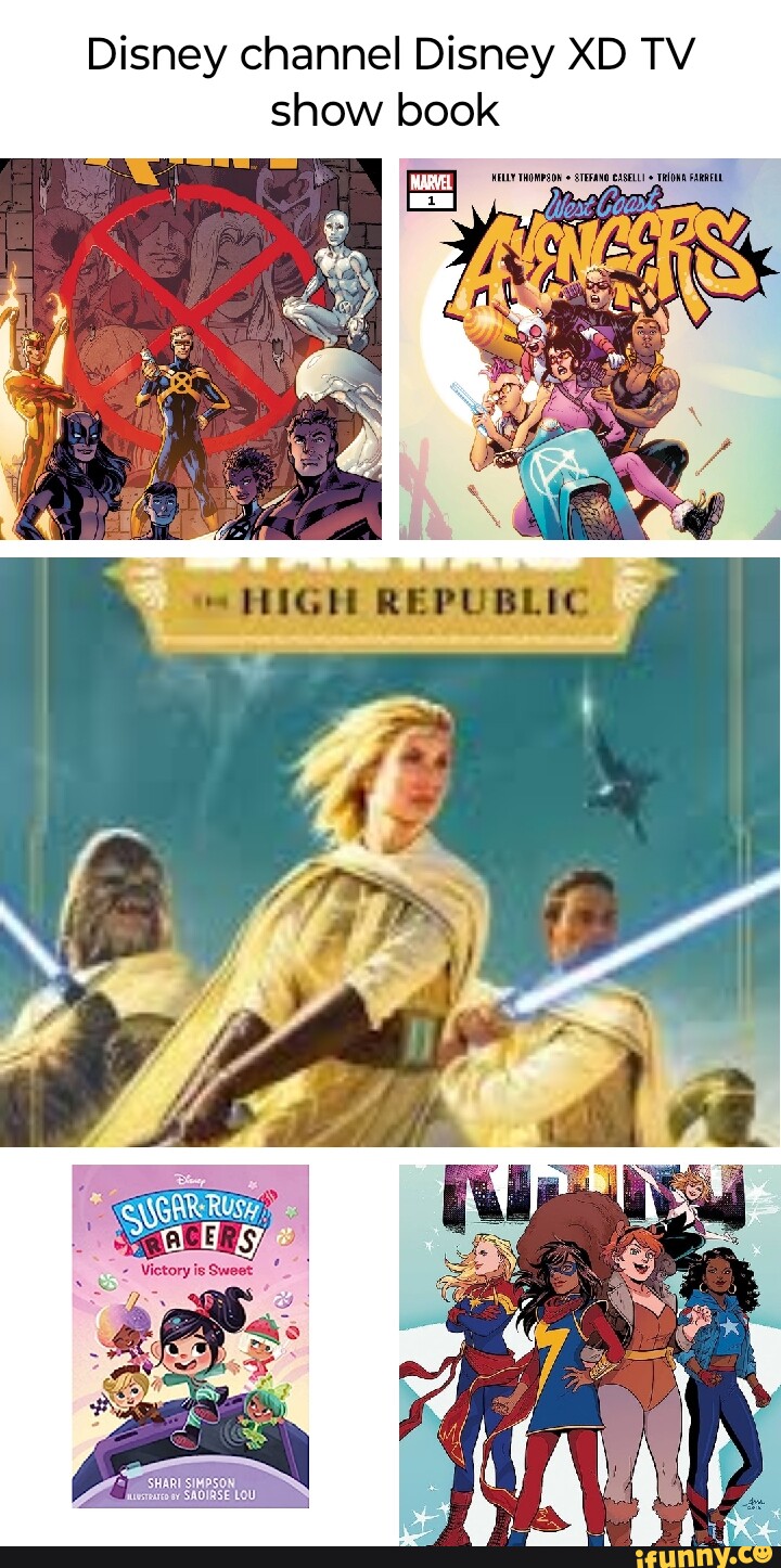 Disney channel Disney XD TV show book HIGH REPUBLIC - iFunny