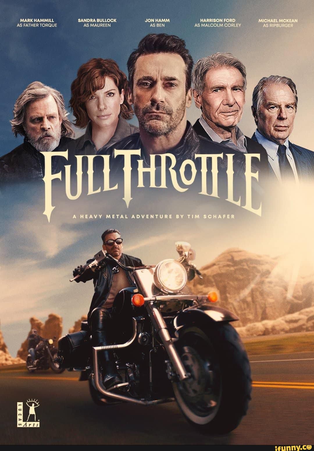 MARK HAMMILL 'SANDRA BULLOCK JON HARRISON FORD MCKEAR AS FATHER TORQUE ...