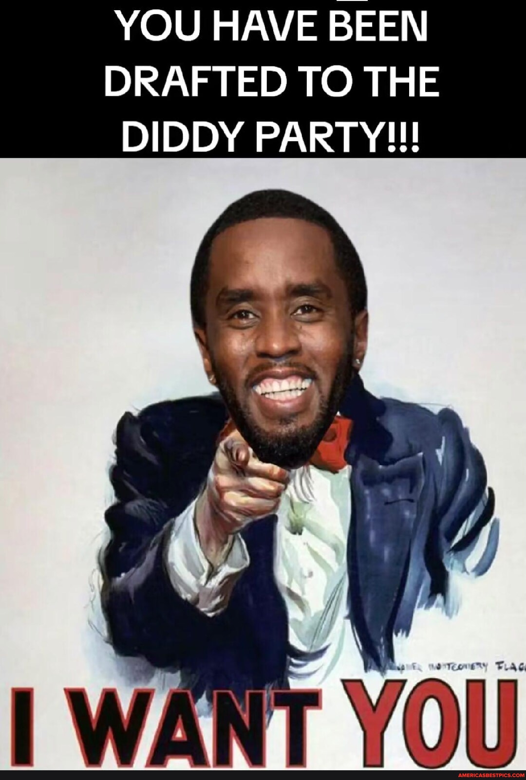 YOU HAVE BEEN DRAFTED TO THE DIDDY PARTY!!! - America’s best pics and ...
