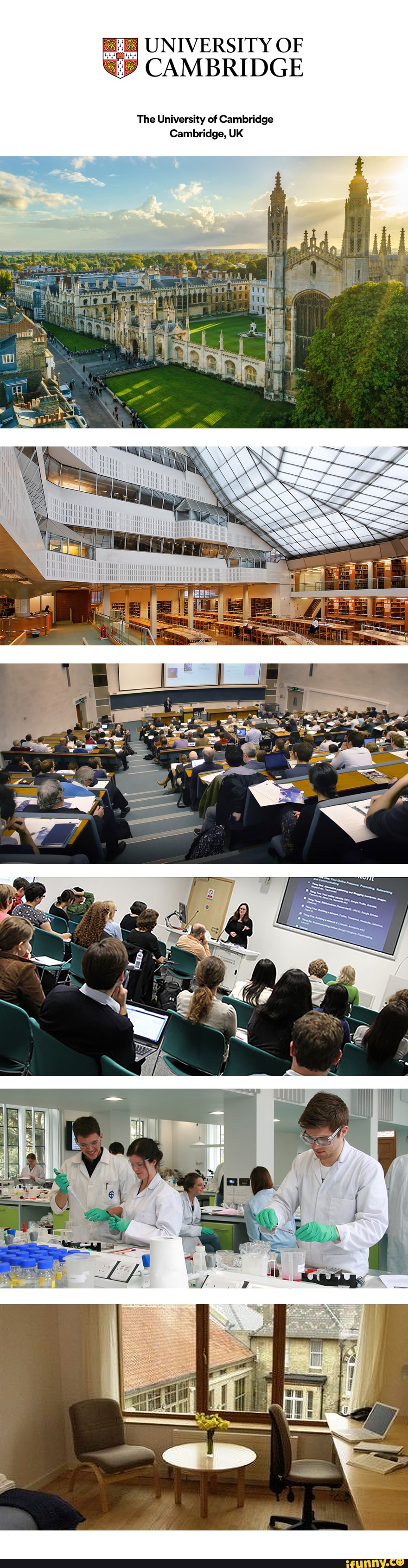 Inside Universities From Around The World - UNIVERSITY OF CAMBRIDGE The ...