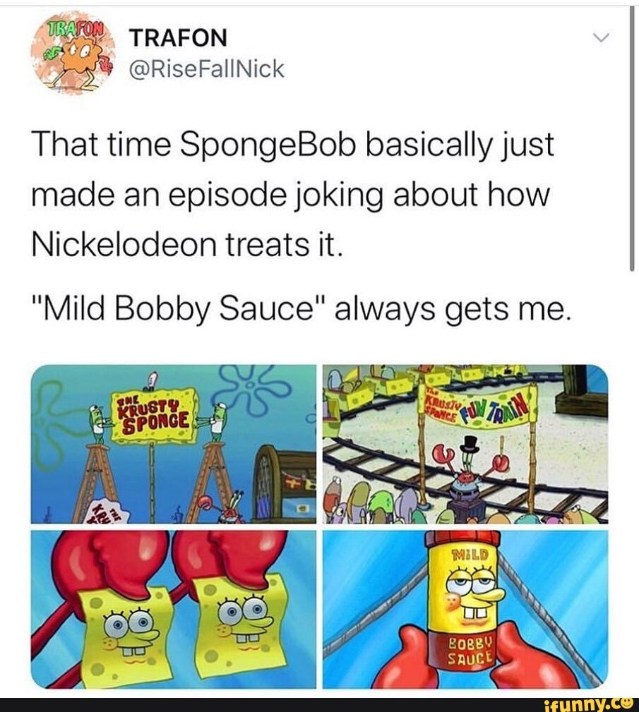 That time SpongeBob basically just made an episode joking about how ...
