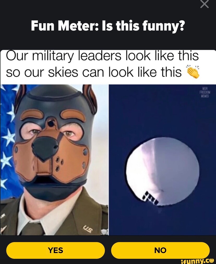 Fun Meter: Is this funny? Our military leaders look like this so our ...