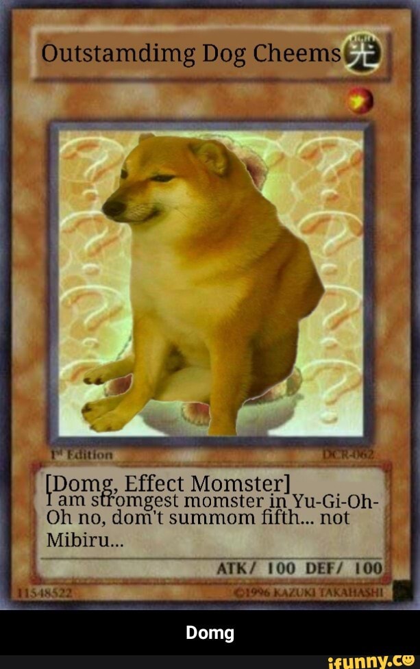 Doge Yugioh