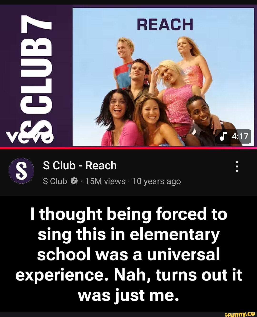 CLUB7 S S Club - Reach S Club - views 10 years ago I thought being ...