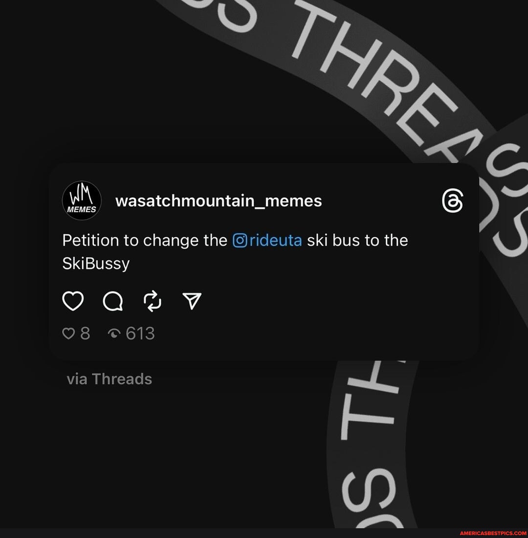 Please, @rideuta? - wasatchmountain_memes Petition to change the ...