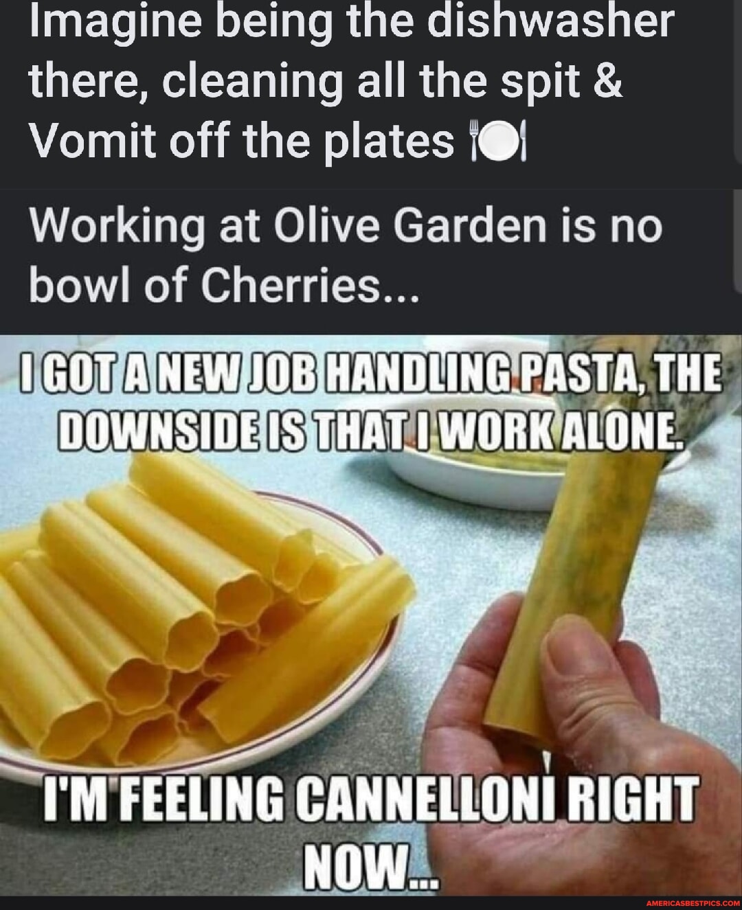 Imagine being the dishwasher there, cleaning all the spit & Vomit off ...