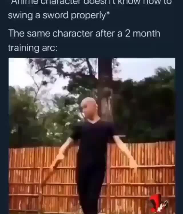 Especially the main character... - swing a sword properly* The same ...