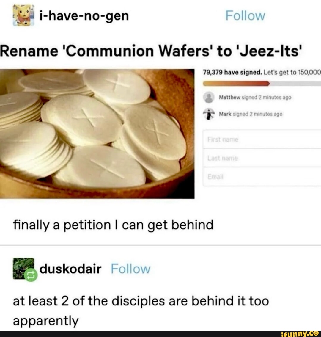 Communion memes. Best Collection of funny Communion pictures on iFunny