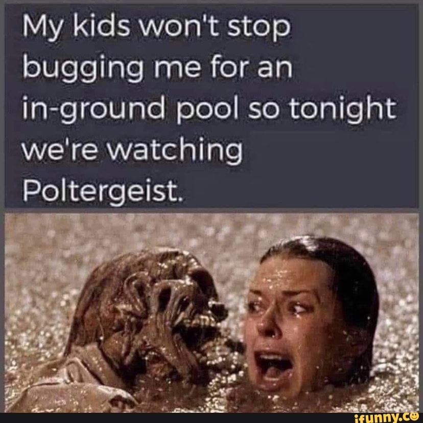 My kids won't stop bugging me for an in-ground pool so tonight we're ...