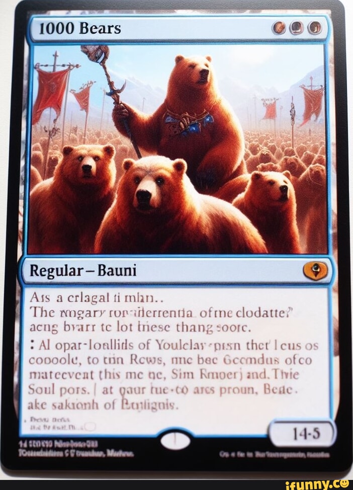 1000 Bears Ats acr timlan.. The mngary ror-iterrentia of me clodatte ...