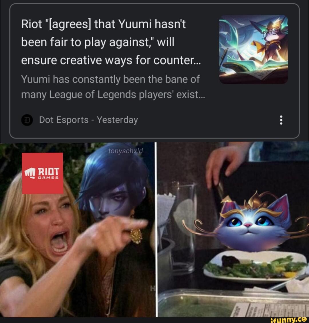 Riot "[agrees] that Yuumi hasn't been fair to play against," will ...
