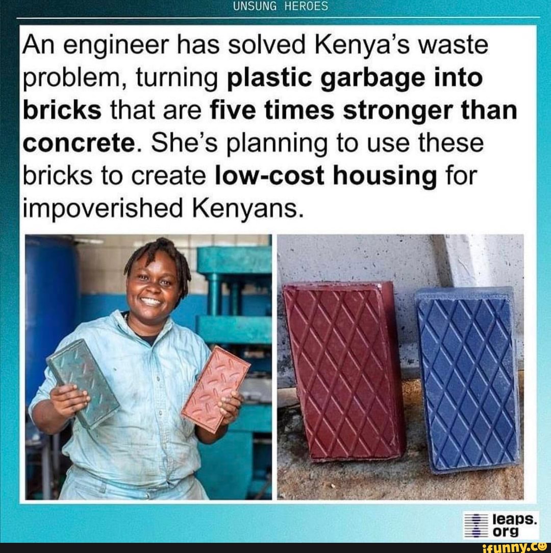 Let's turn garbage island into this - UNSUNG HEROES An engineer has ...