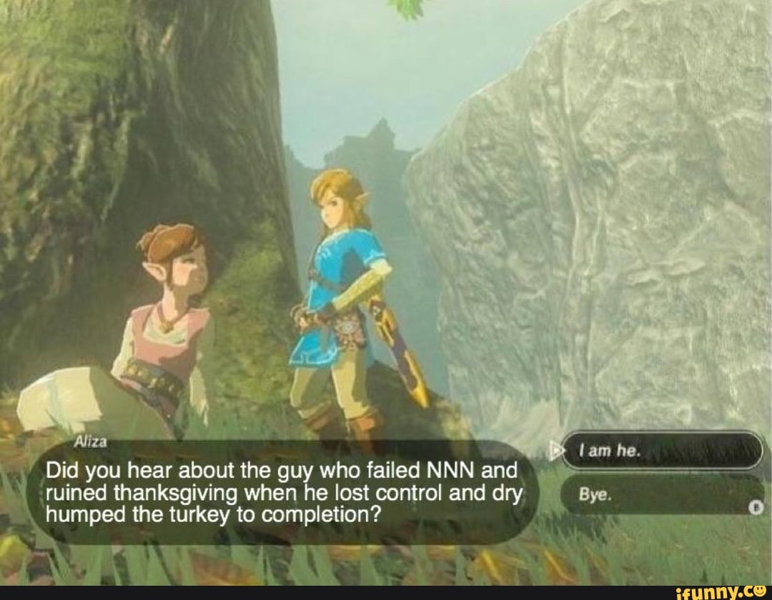 ::Did you hear about the guy who failed NNN and W ruined thanksgiving ...