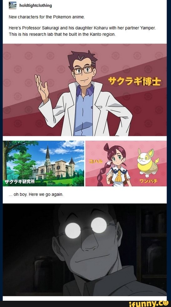 Holdtightclothing New characters for the Pokemon anime. Here's ...