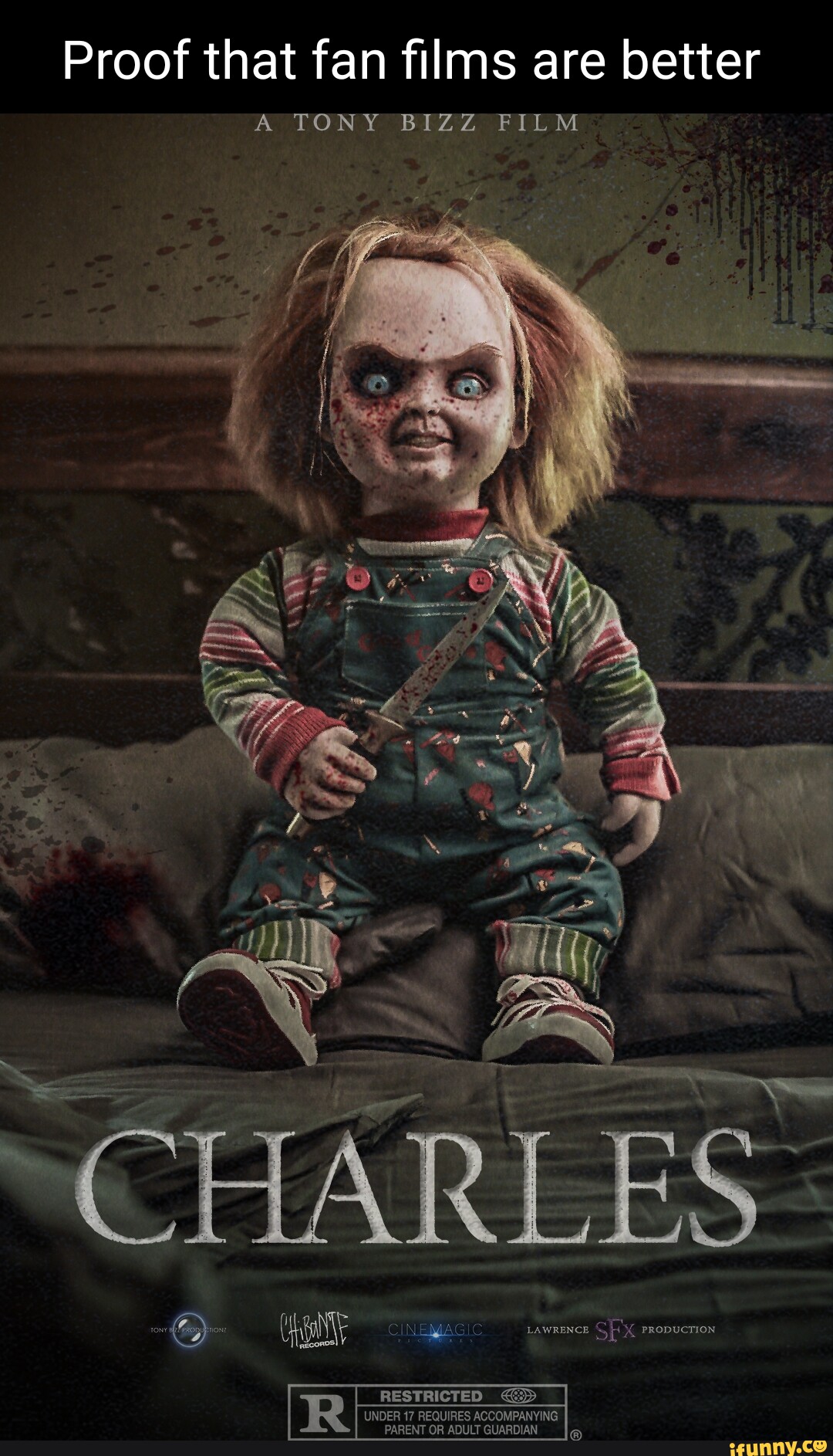 Proof that fan films are better A TONY BIZZ FILM CHARLES ~ CINEMAGIC ...