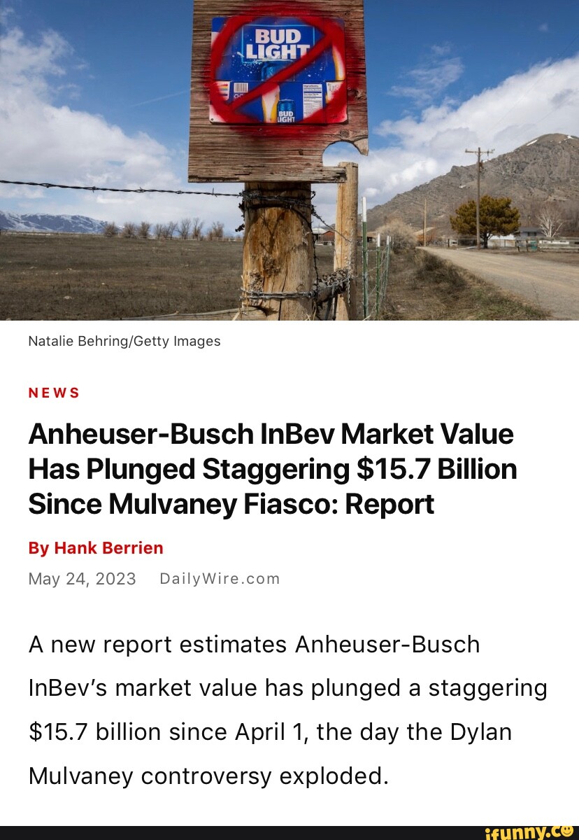 Natalie Behrine //Getty Images NEWS Anheuser-Busch InBev Market Value ...
