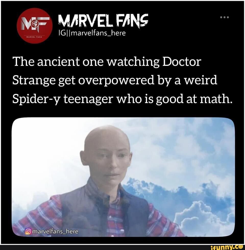 MARVEL FANS The ancient one watching Doctor Strange get overpowered by ...
