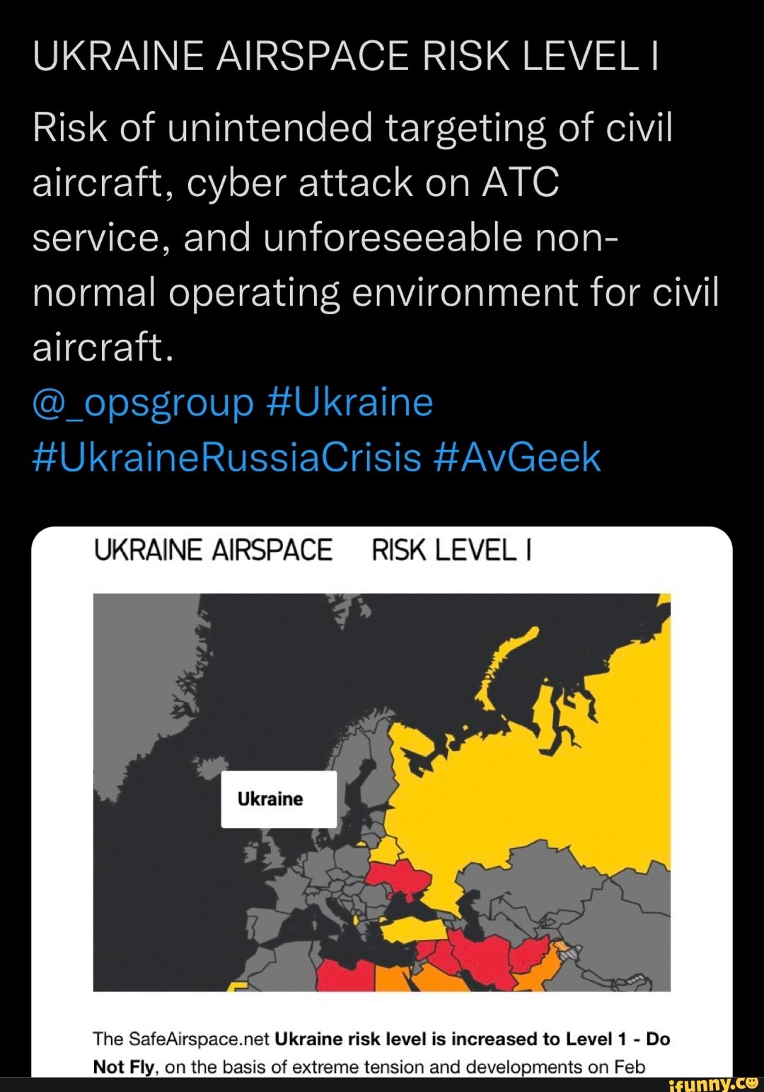Safeairspace memes. Best Collection of funny Safeairspace pictures on ...