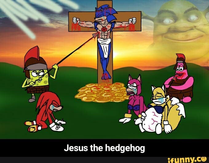 SS Jesus the hedgehog - Jesus the hedgehog - iFunny