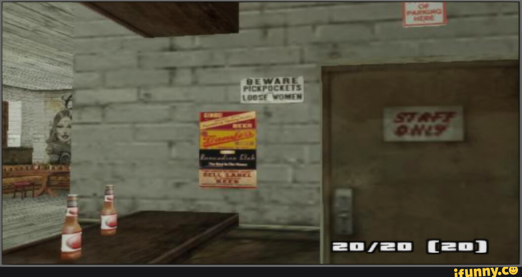 GTA SA Bar interior (los santos) - iFunny
