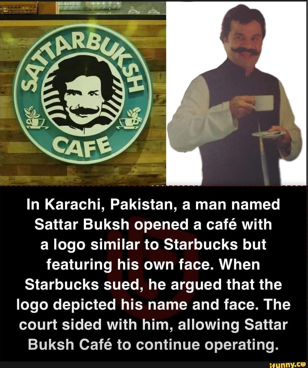 In Karachi, Pakistan, a man named Sattar Buksh opened a cafe with a ...