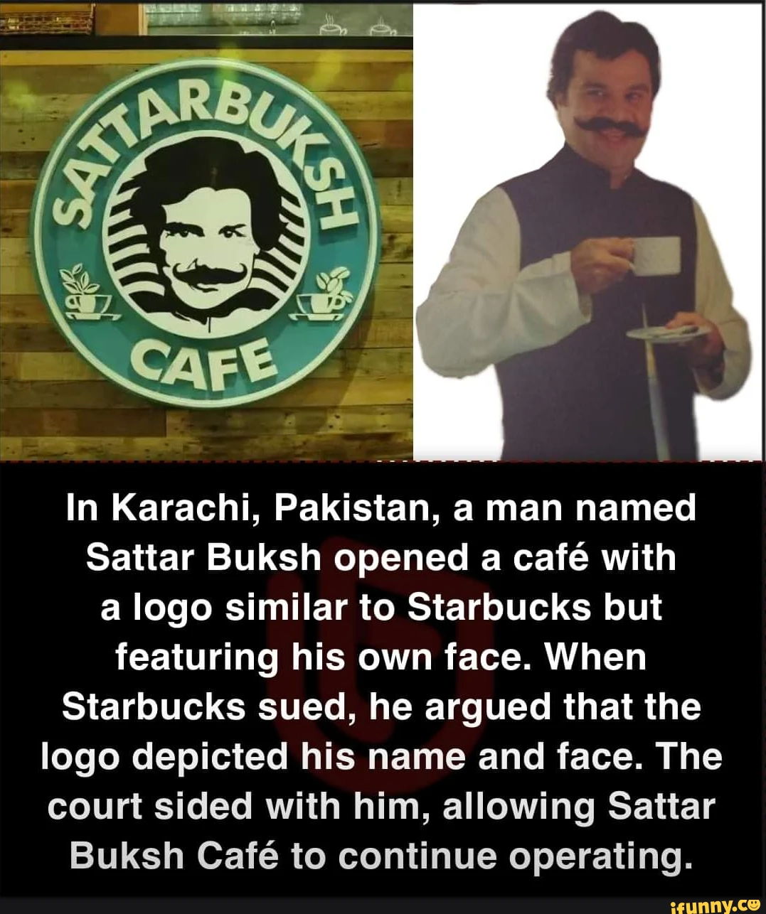 In Karachi, Pakistan, a man named Sattar Buksh opened a cafe with a ...
