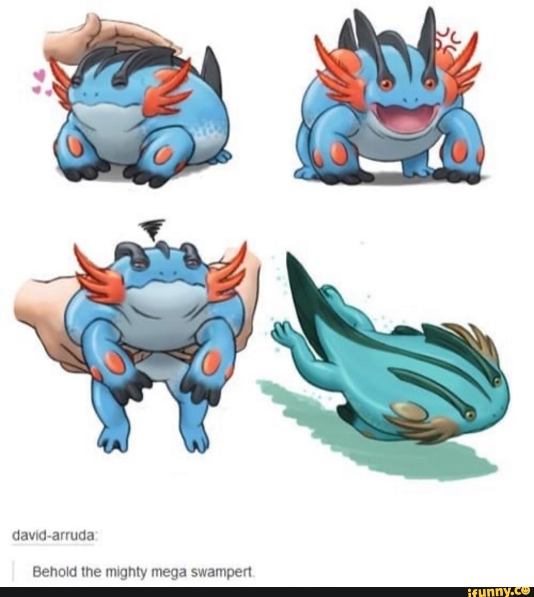David-arruda Behold the mighty mega swampert - iFunny