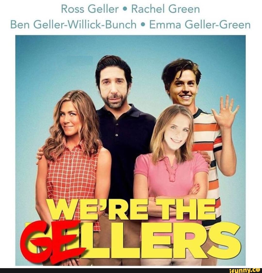 Ross Geller 0 Rachel Green Ben Geller-Willick-Bunch " Emma Geller-Green ...