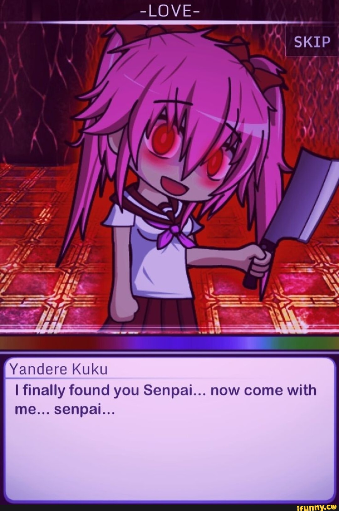 Yandere memes. Best Collection of funny Yandere pictures on iFunny