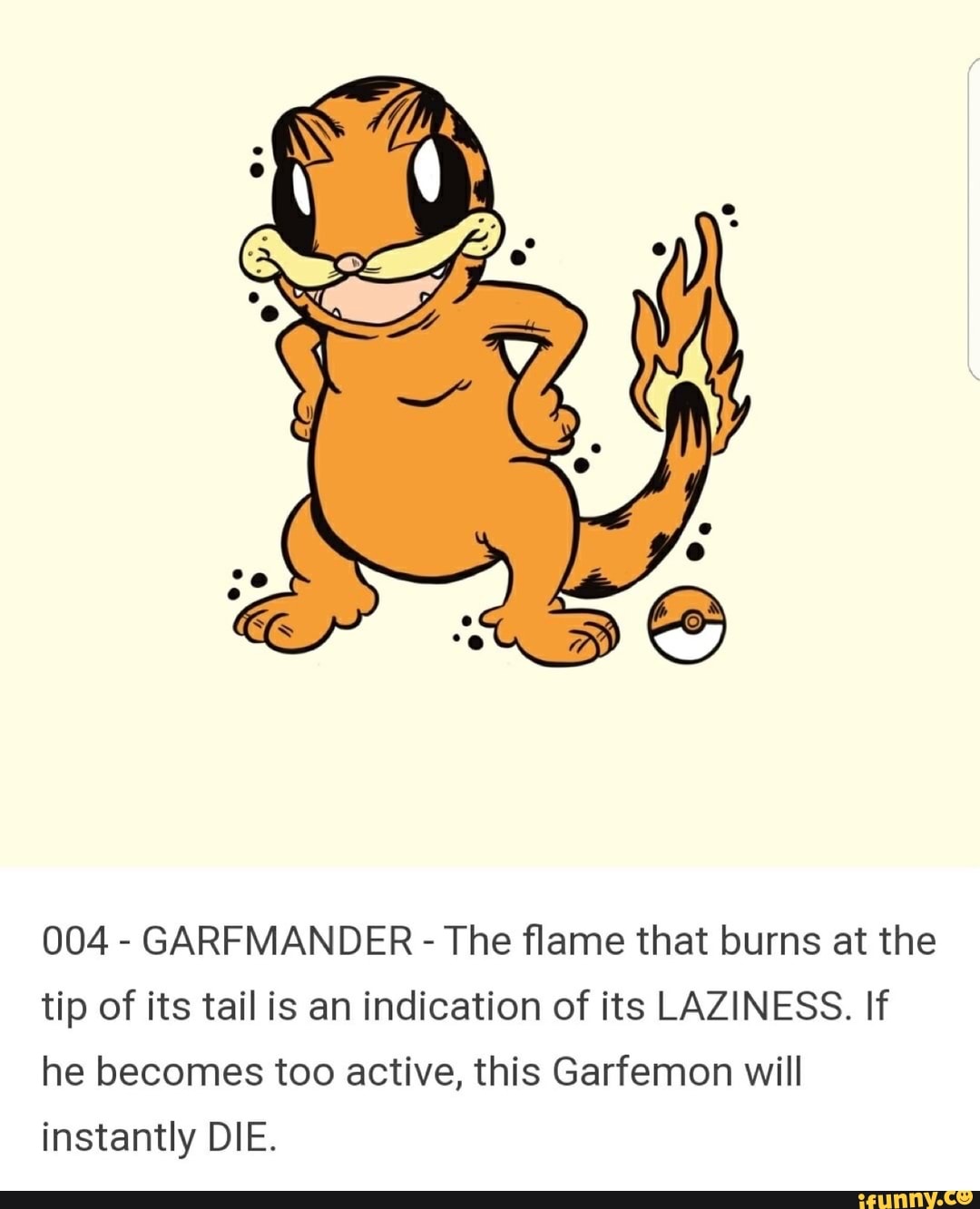 Garfemon memes. Best Collection of funny Garfemon pictures on iFunny
