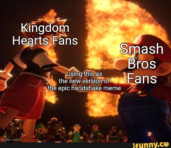 Kingdom Hearts Fans "Smash Bros Using the new version of Fa ns the epic ...