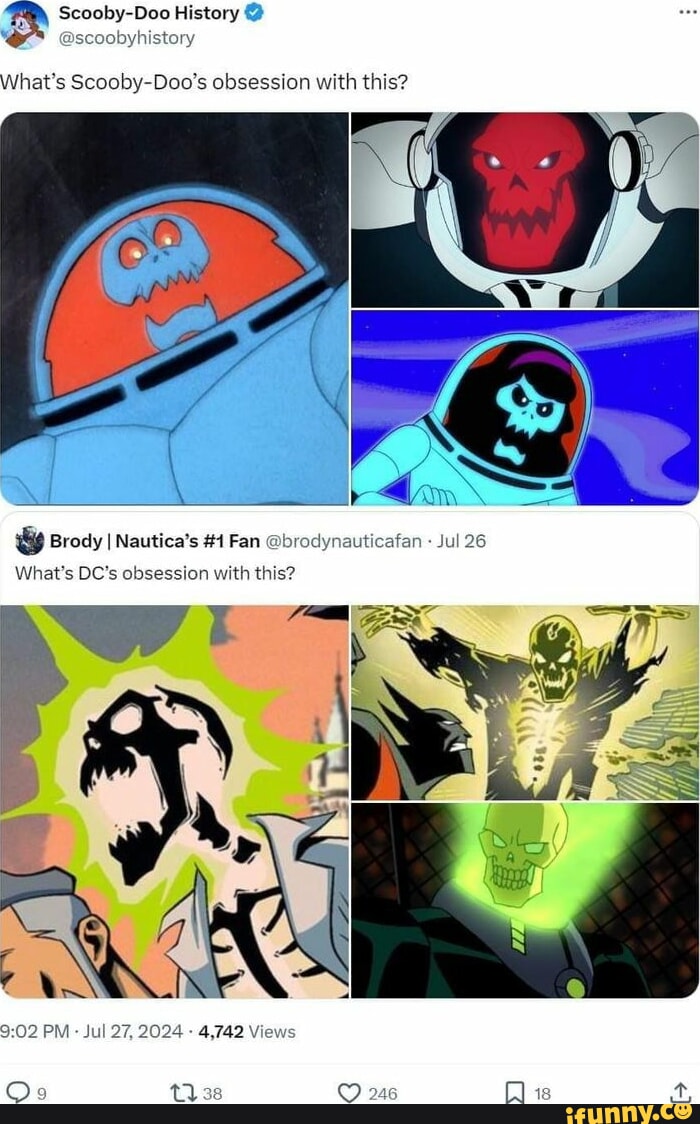 Scooby-Doo History What's Scooby-Doo's obsession with this? Brody I ...