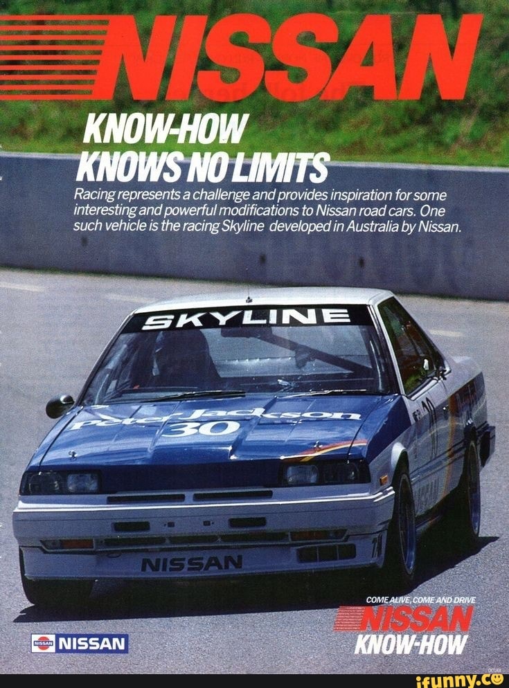 KNOW-HOW KNOWS NO LIMITS Racing represents a challenge and provides ...