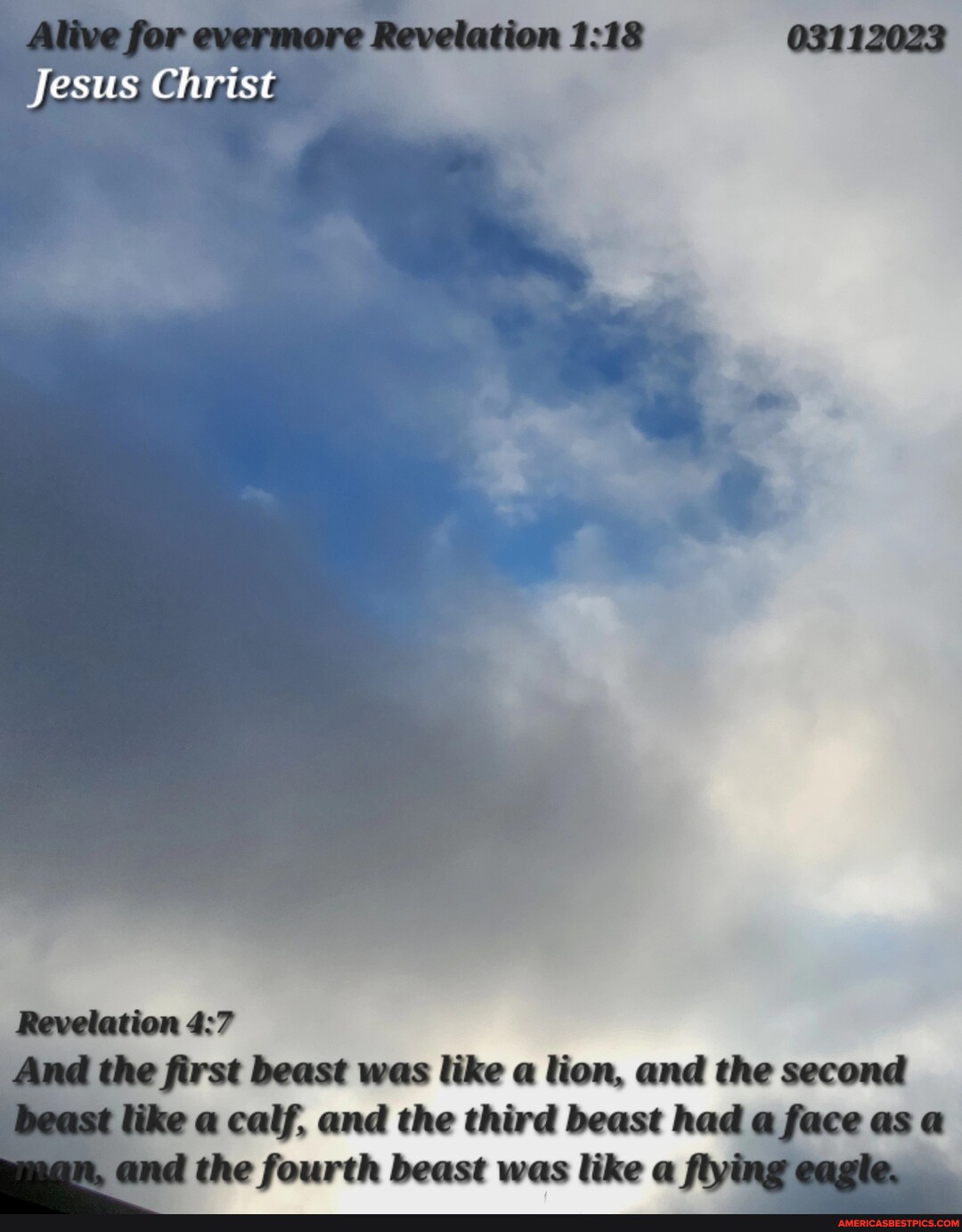 Jesus Christ Revelation ind the first beast was like a lion, and the ...