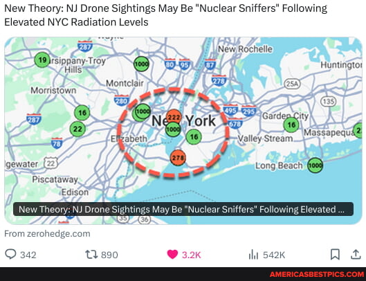 New Theory: NJ Drone Sightings May Be "Nuclear Sniffers" Following ...