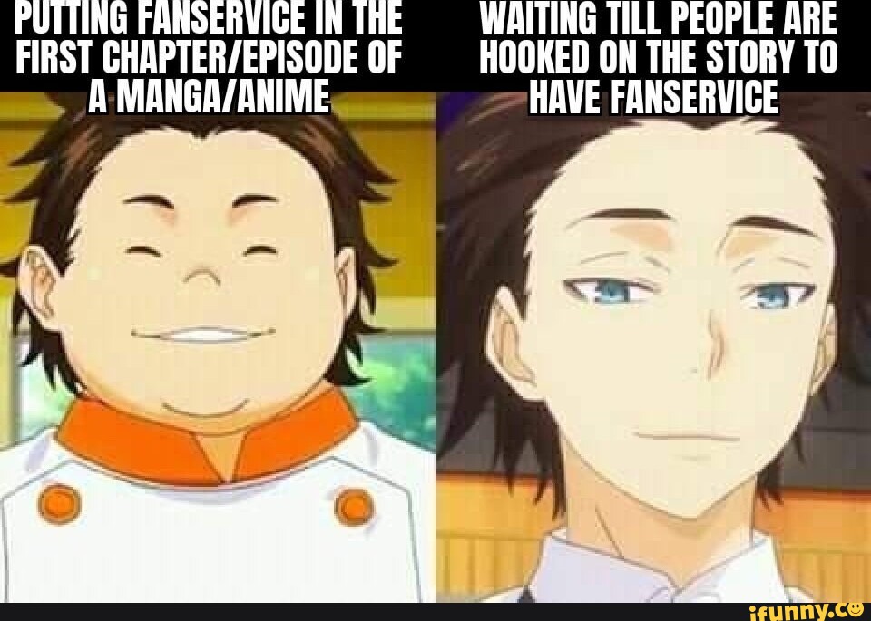 Fanservice memes. Best Collection of funny Fanservice pictures on iFunny