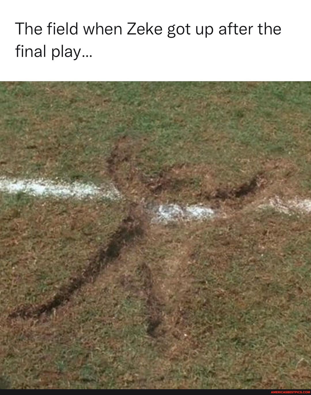 Thank you for tuning into the Cowboys season finale - The field when ...