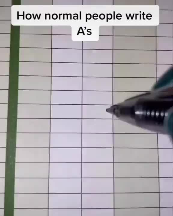 How normal people write E - iFunny :)