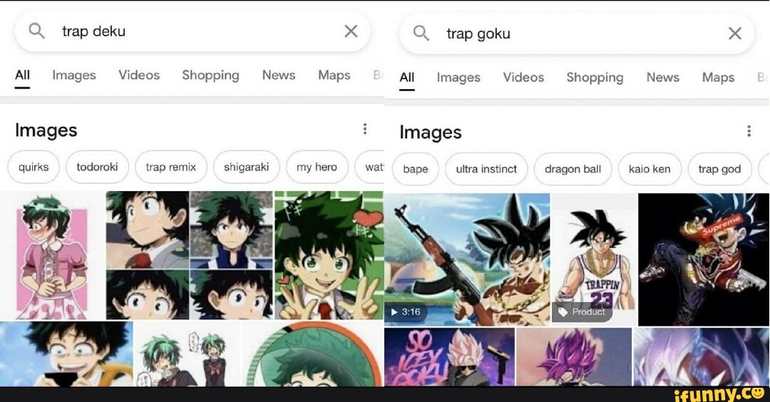 Trap deku x Q trap goku All Images Videos Shopping News Maps All Images ...