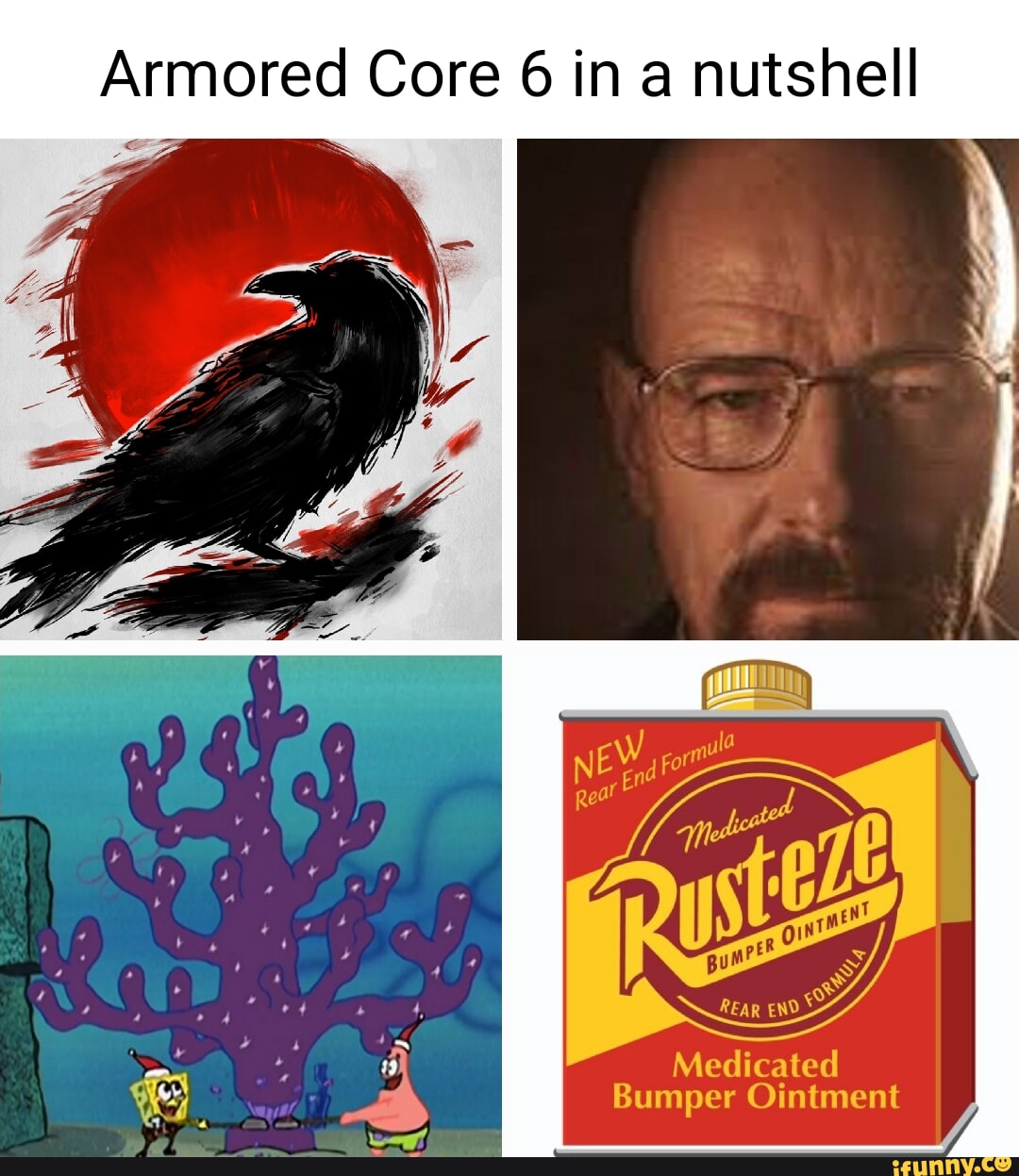 Armored Core 6 in a nutshell Medicated Bumper Ointment - iFunny