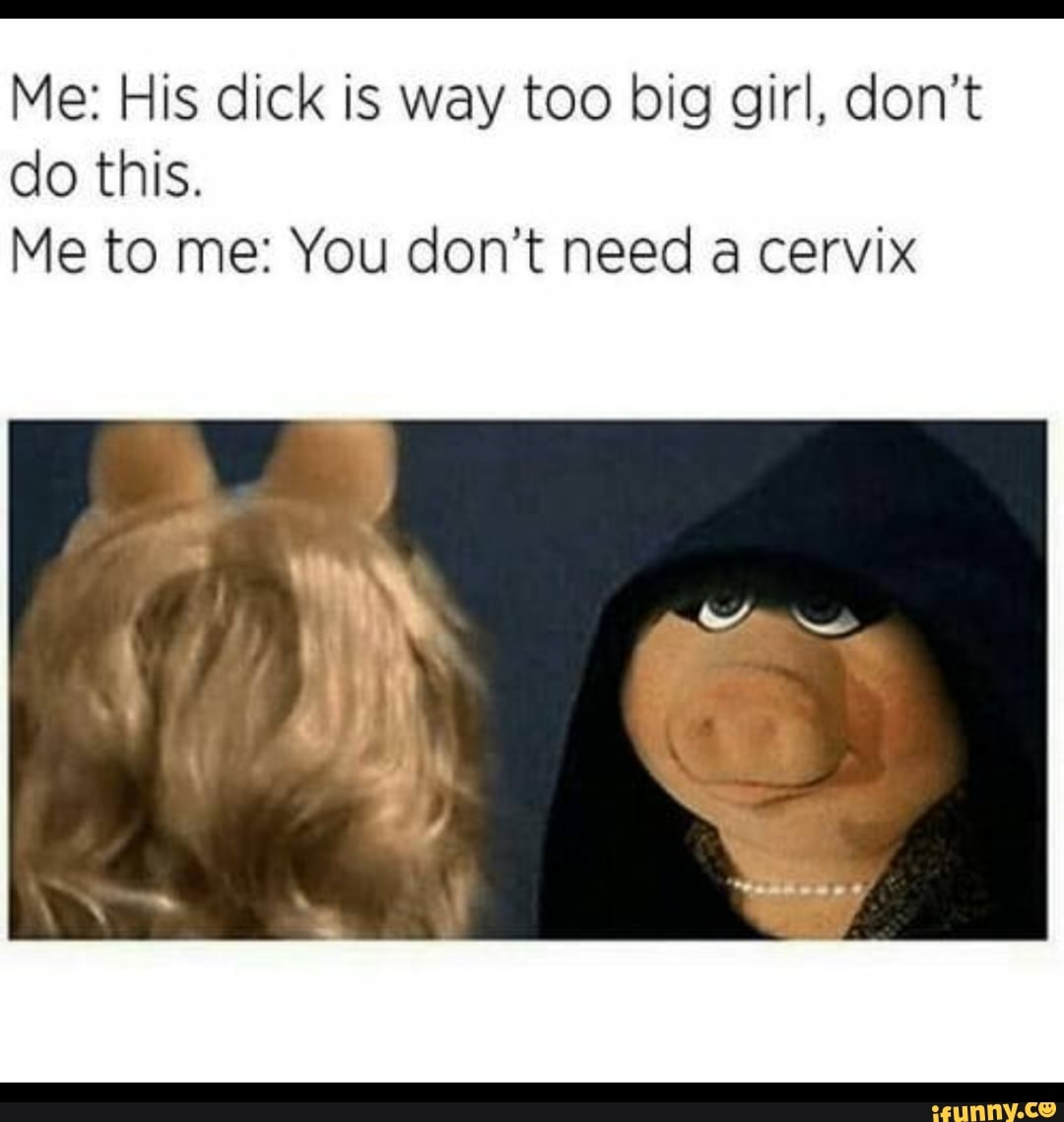 Dick Too Big Meme