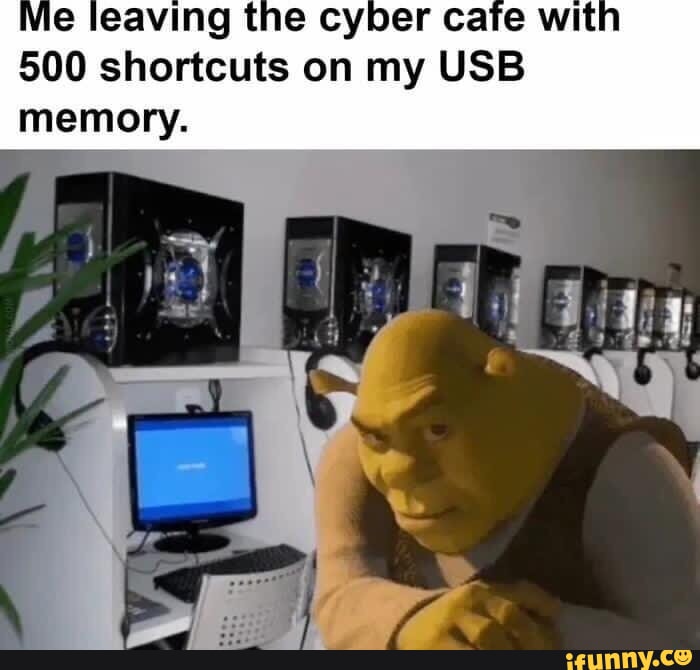 Shortcuts memes. Best Collection of funny Shortcuts pictures on iFunny